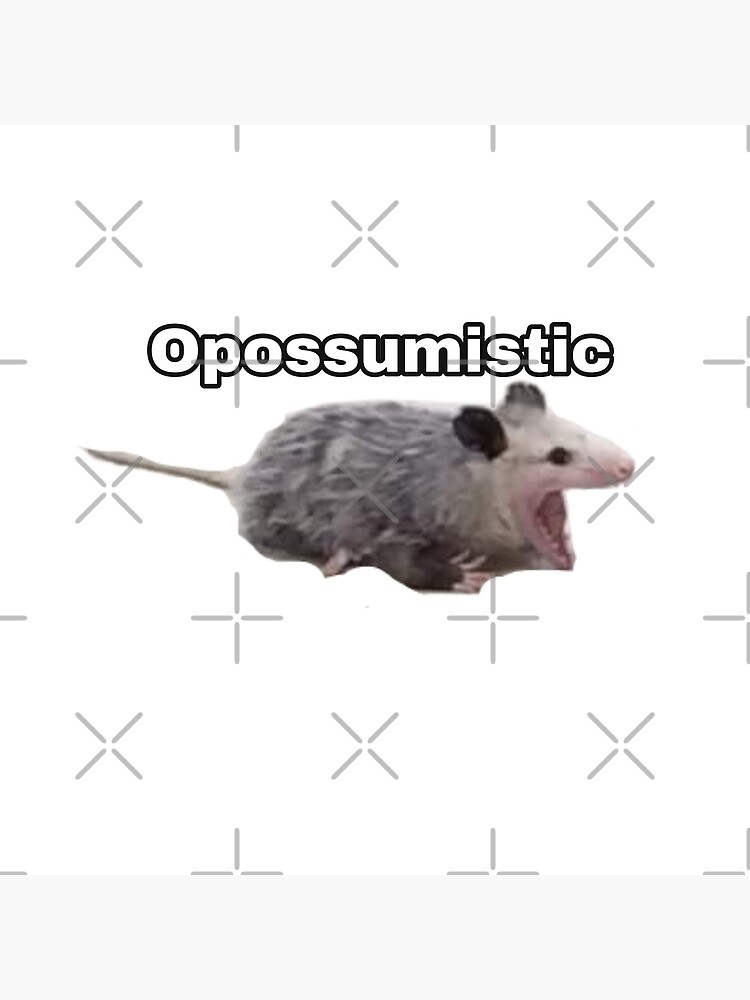 "Possum positive pet meme" Poster by dyslsexyia | Redbubble