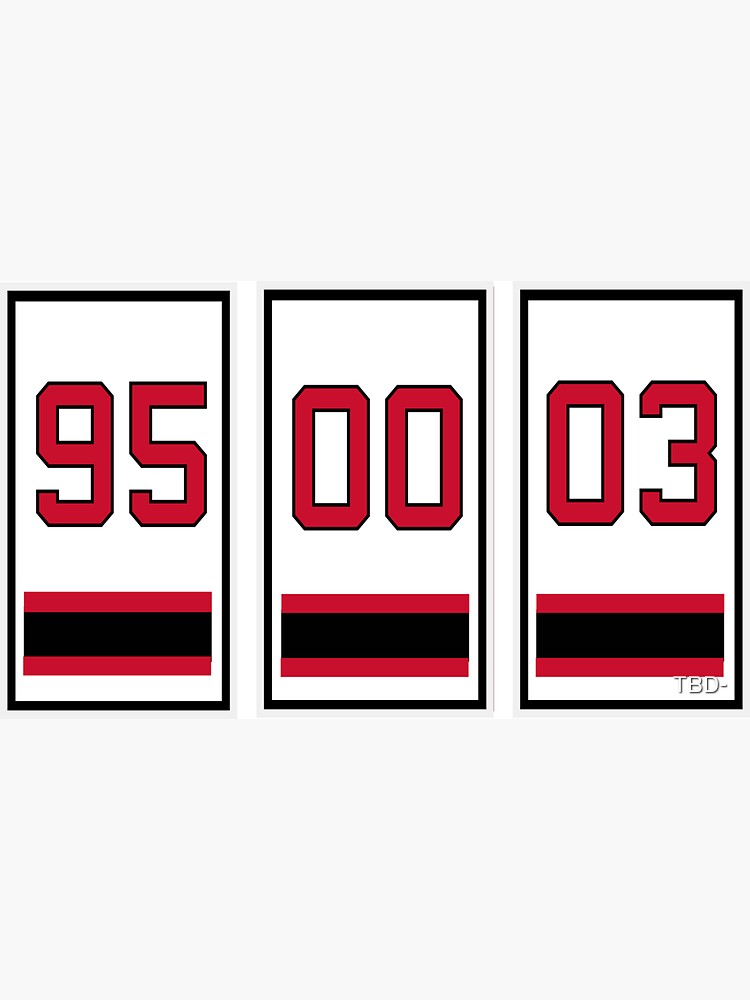 "New Jersey Devils Championship Banners" Magnet for Sale by TBD ...
