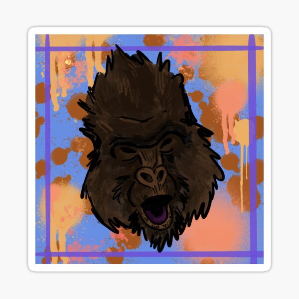 Pog Monkey Stickers | Redbubble