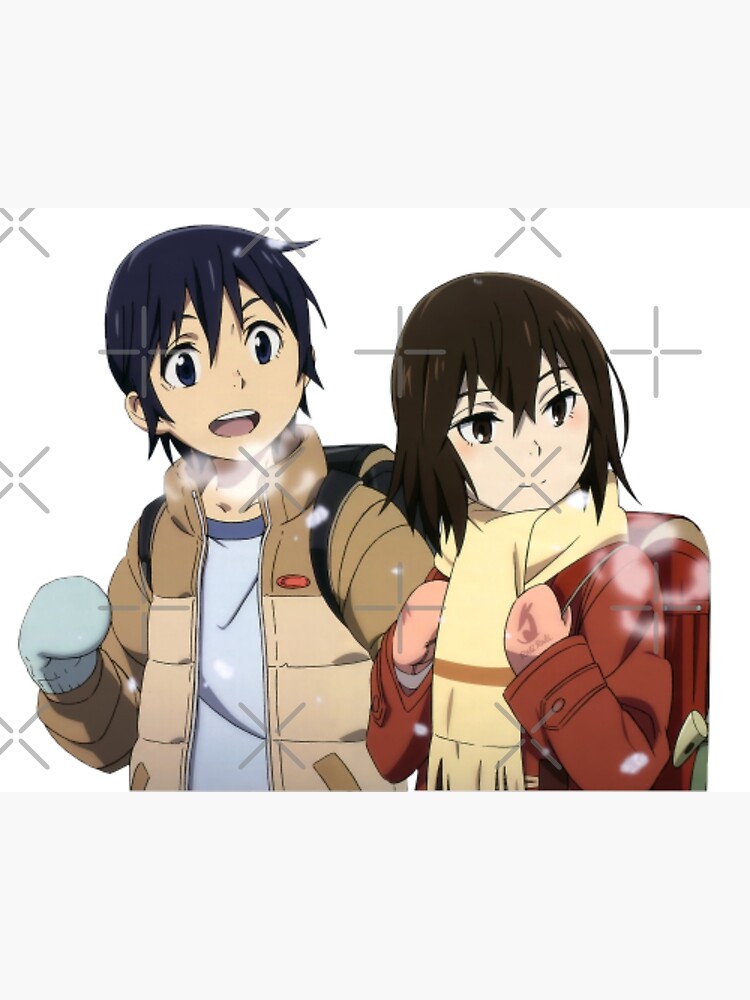 "Erased, Kayo x Saturo fanart" Poster by MohAMZ | Redbubble