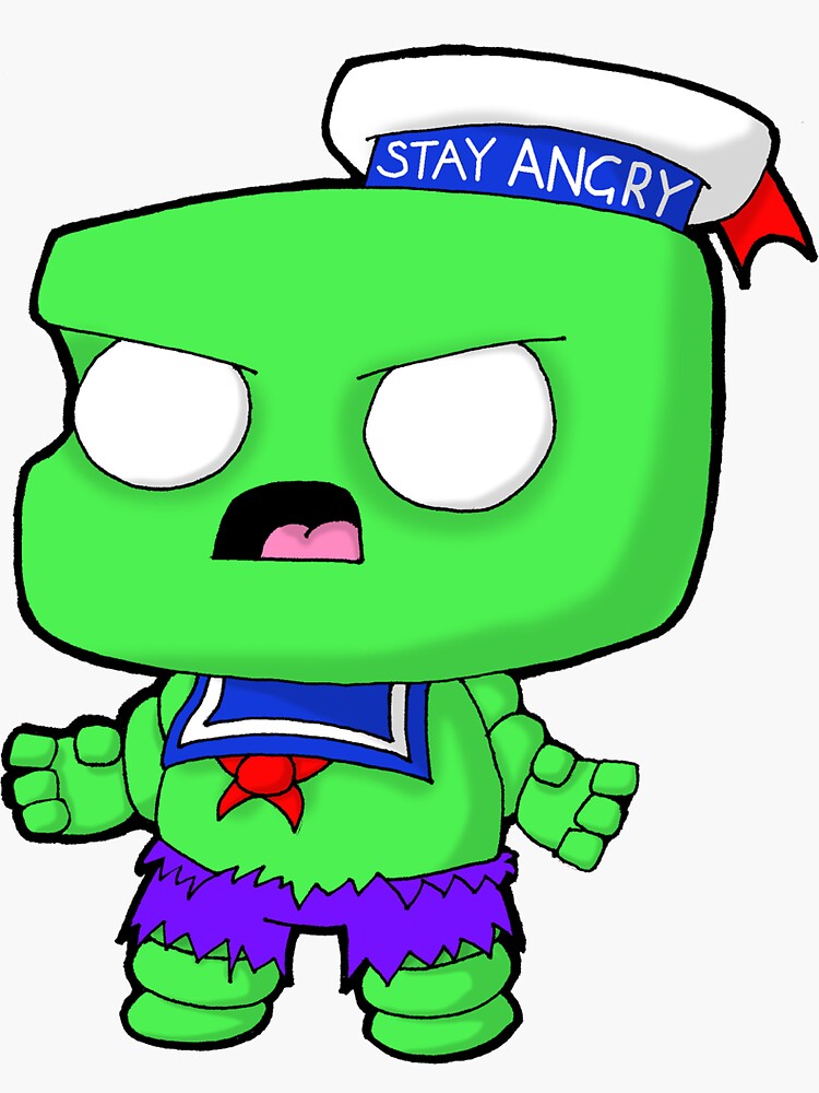 "Stay Angry" Sticker by TheDandyTiger | Redbubble