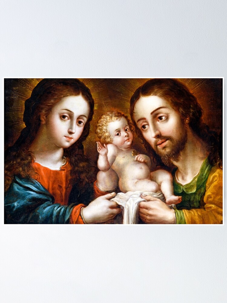 "Holy Family" Poster by muniralawi | Redbubble