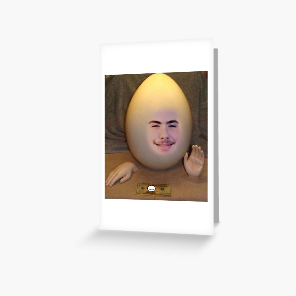"Cursed Egg Sapnap" Greeting Card for Sale by chaoticvibes | Redbubble