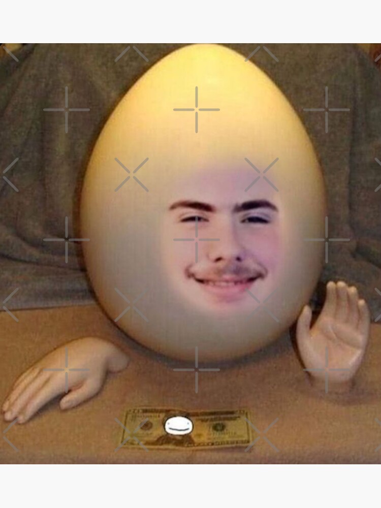 "Cursed Egg Sapnap" Sticker by chaoticvibes | Redbubble