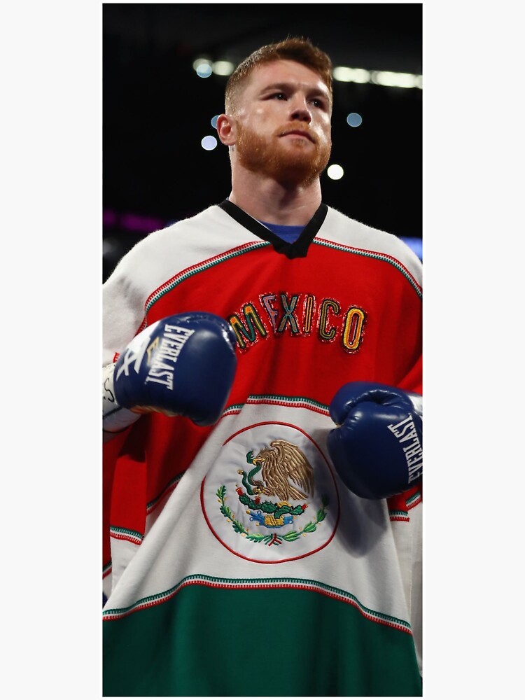 "Canelo Alvarez Fan Art & Merch" Sticker by saltysam8989 | Redbubble