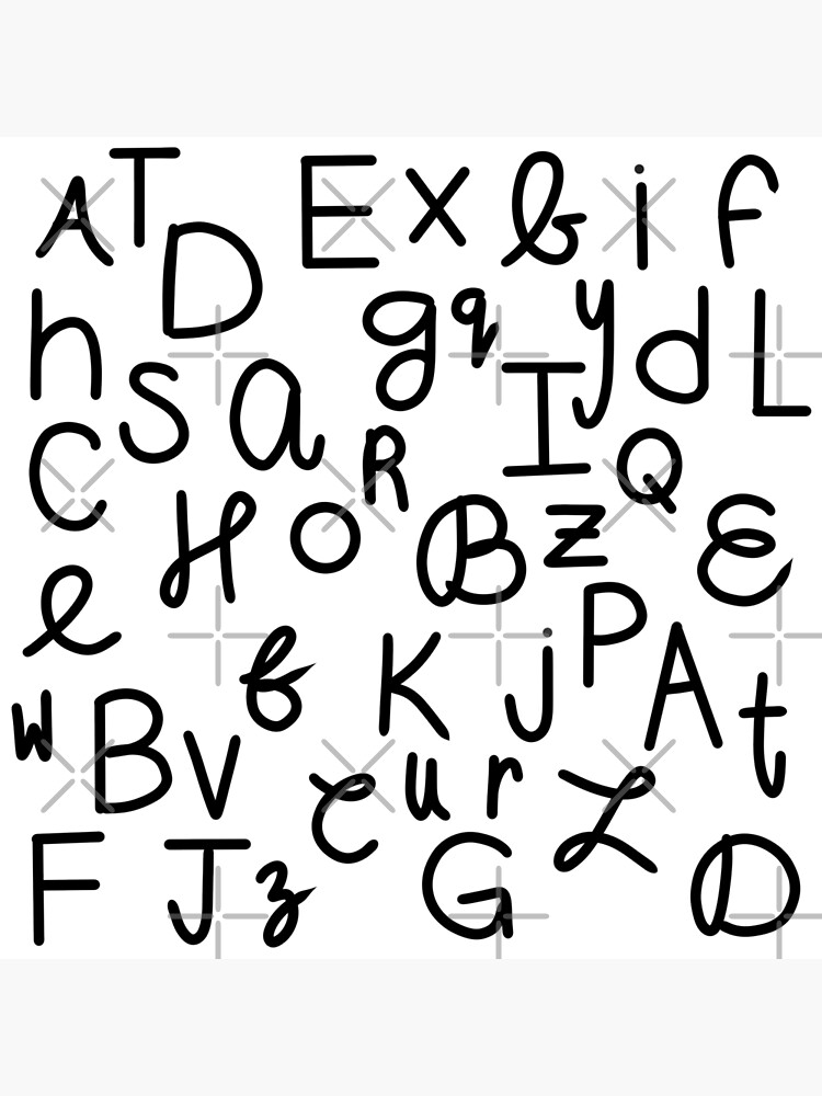 Jumbled Alphabet Page 2 | Jumbled Letters Stock Photos, Images And