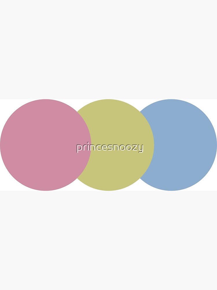 "Pan | Muted | Subtle Pride" Poster by princesnoozy | Redbubble