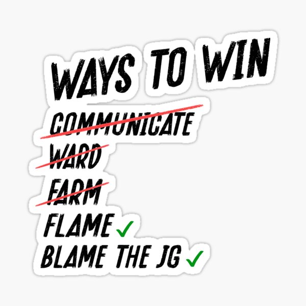 "Ways To Win - Ways To Win" Sticker by NickoArts | Redbubble