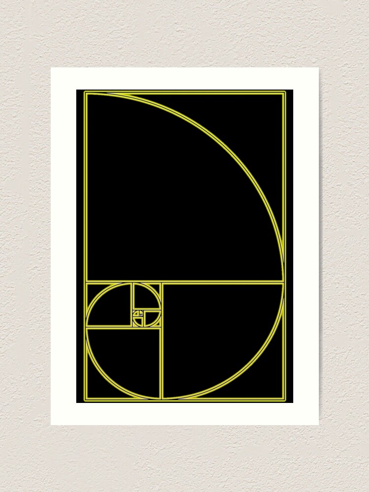 "Golden Ratio" Art Print for Sale by DavidsRedBubble | Redbubble