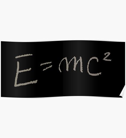 E Mc2 Posters | Redbubble
