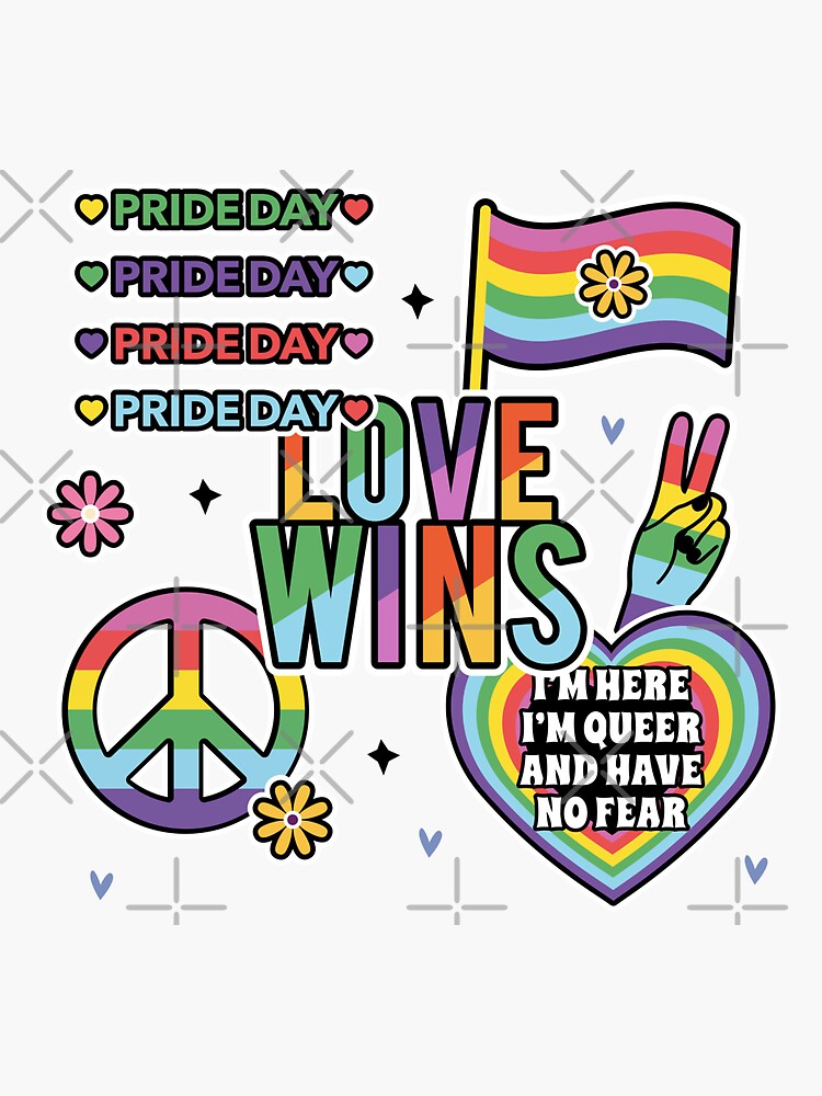 "Lovewins Pride Month 2021 Lgbtiq Lgbtiqa Queer" Sticker for Sale by ...