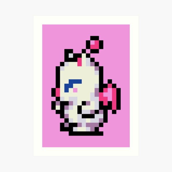 "Final Fantasy VI - Mog Sprite" Art Print by SpriteZone | Redbubble