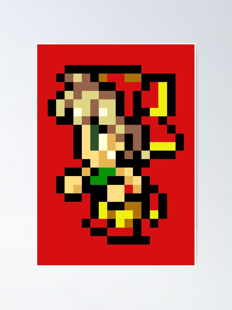 "Final Fantasy VI - Relm Sprite" Poster by SpriteZone | Redbubble