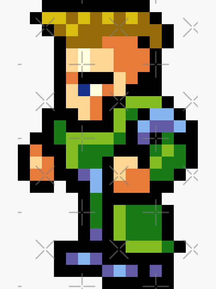 Pegatina «Final Fantasy VI - Leo Sprite» de SpriteZone | Redbubble