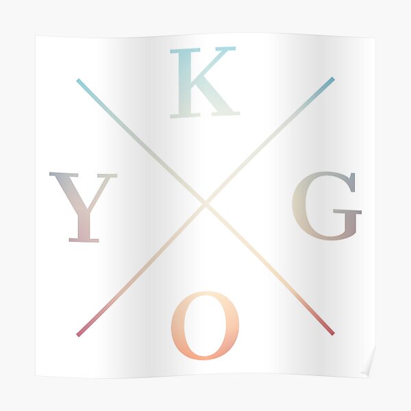 "Kygo Summer Logo" Poster by sotmro | Redbubble