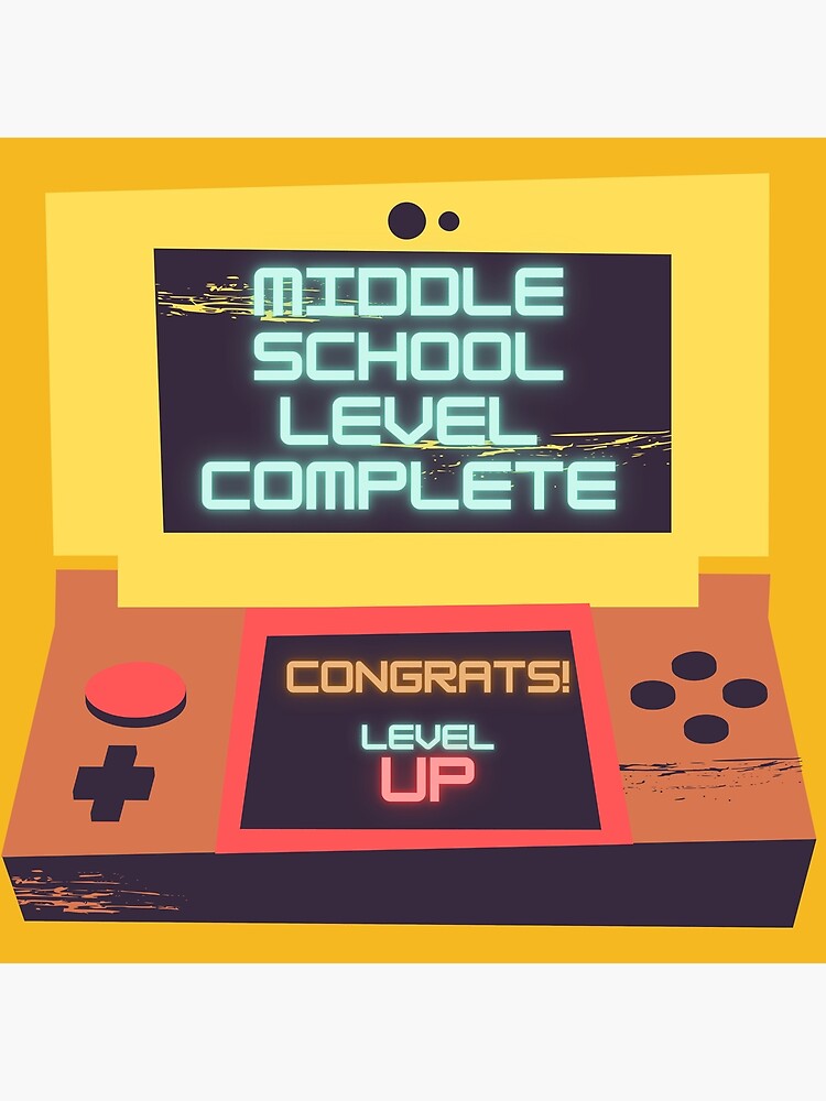 "Middle School Level Complete Gamer | Middle School Level Complete ...