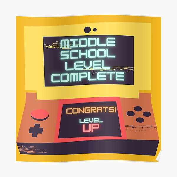 "Middle School Level Complete Gamer | Middle School Level Complete ...