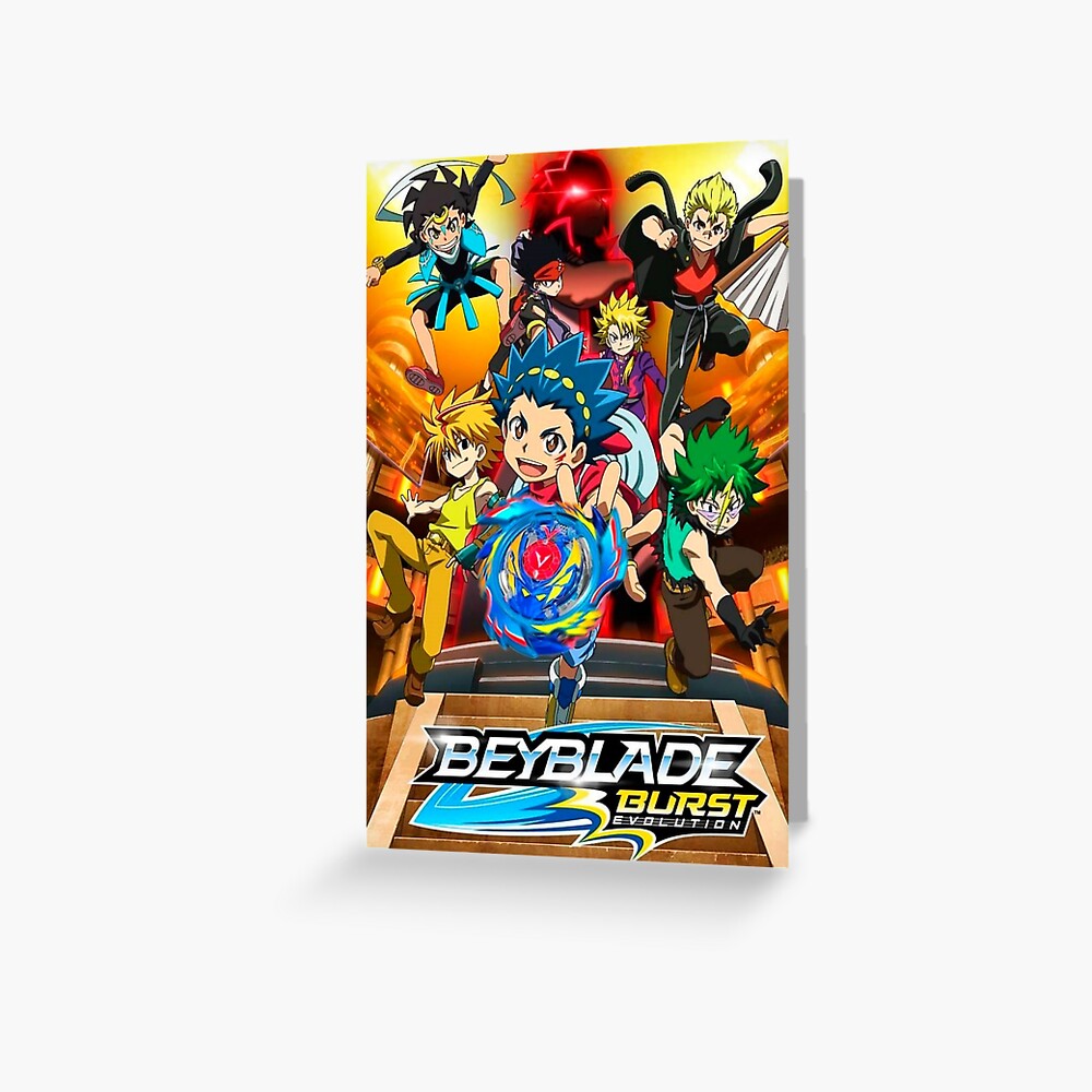 "Beyblade burst " Greeting Card by Creations7 | Redbubble