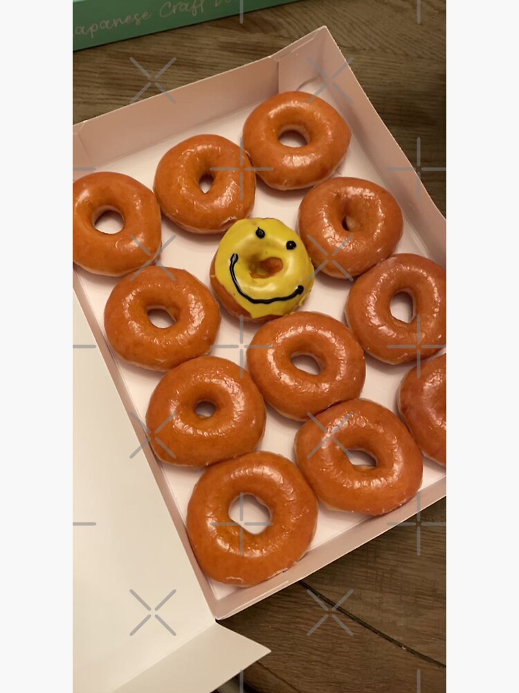 "Smiley donuts" Sticker for Sale by talwills | Redbubble