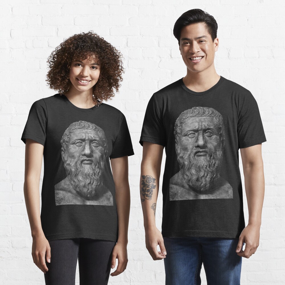 "Plato philosopher" T-shirt for Sale by kislev | Redbubble | plato t ...