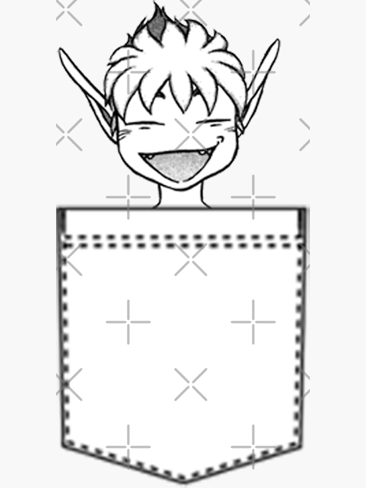 "Puck in a pocket" Sticker for Sale by solidmega | Redbubble