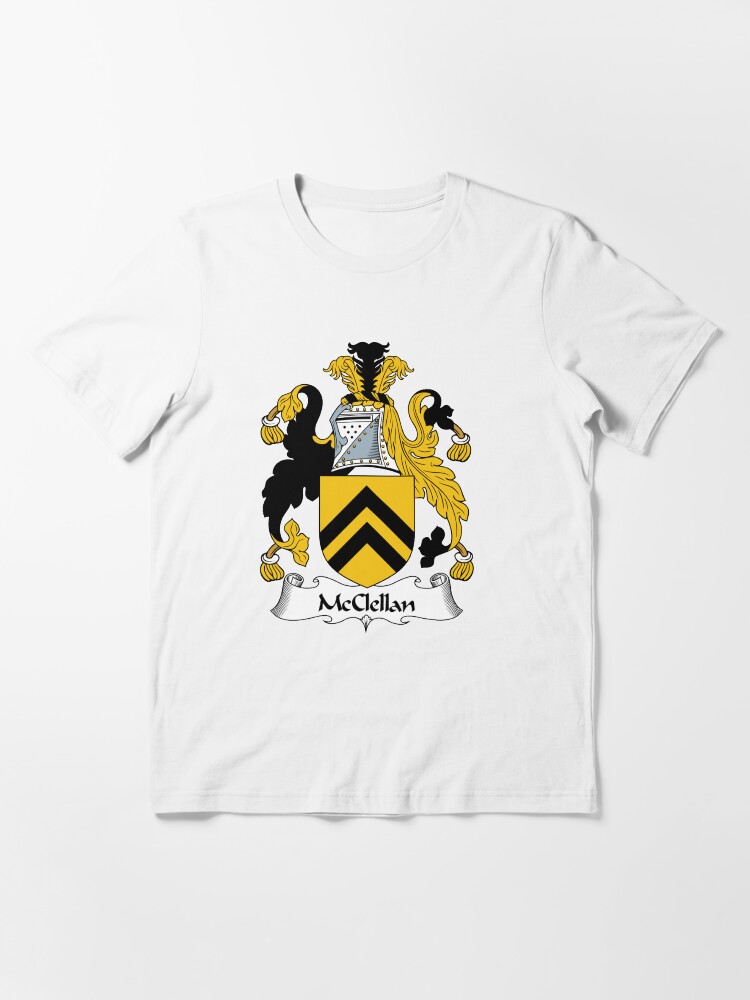 "McClellan Coat of Arms / McClellan Family Crest" T-shirt for Sale by ...