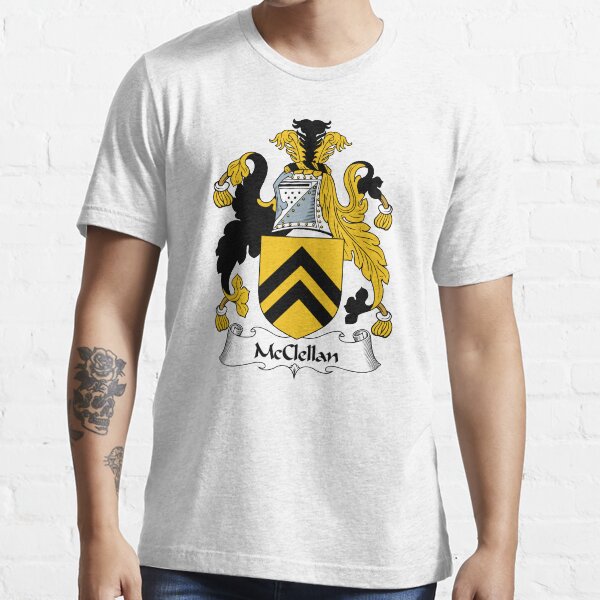 "McClellan Coat of Arms / McClellan Family Crest" T-shirt for Sale by ...