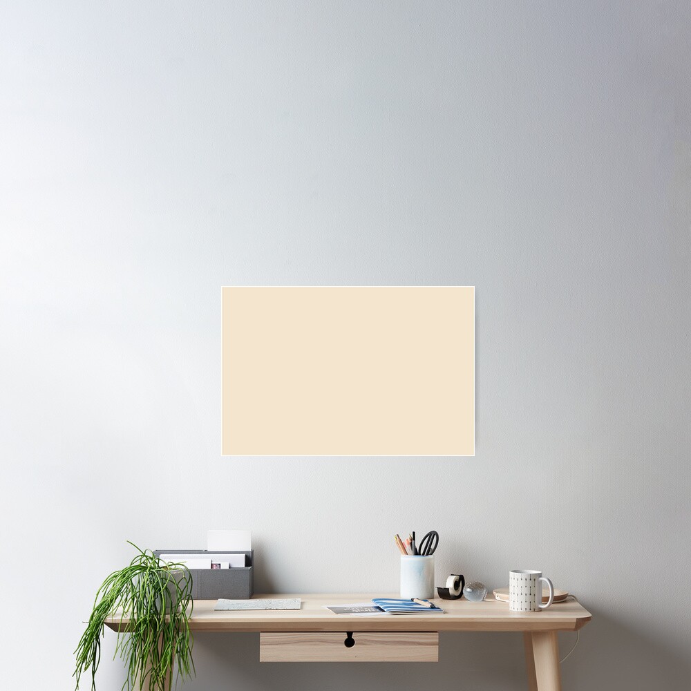 "Pale Yellow Solid Color Single Accent Shade / Hue Coordinates w ...