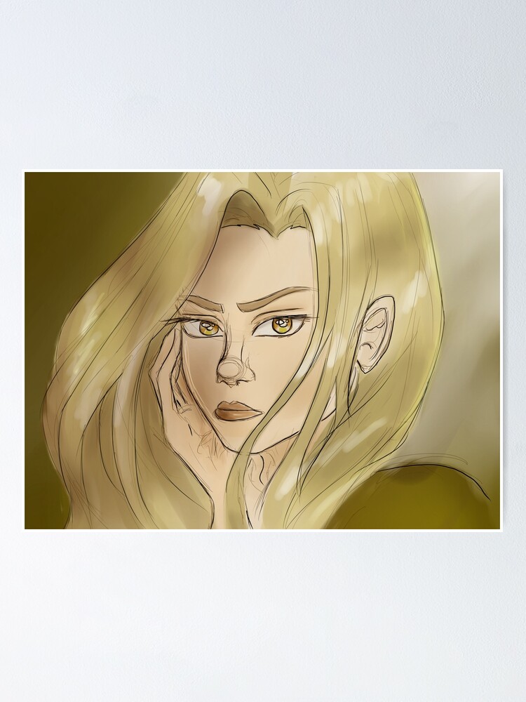 "Golden Girl (Midas touch)" Poster by Anya--Kay | Redbubble