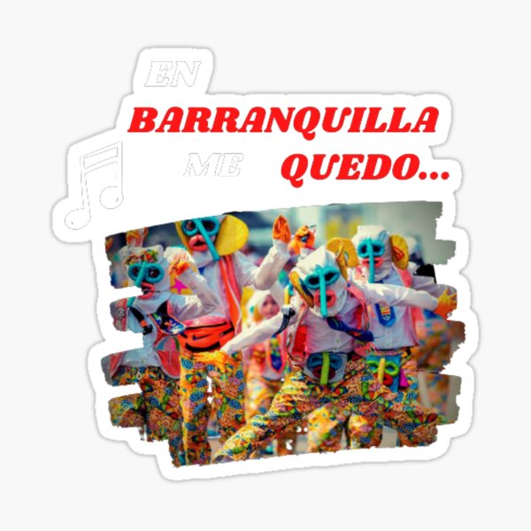 "Barranquilla" Sticker by jlicero | Redbubble