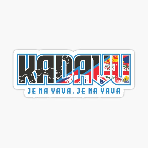 "KADAVU NATIVE" Sticker for Sale by ConquestApparel | Redbubble