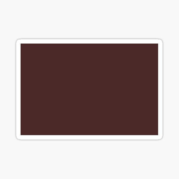 "Rich Mahogany Solid Color Single Accent Shade / Hue Coordinates w ...