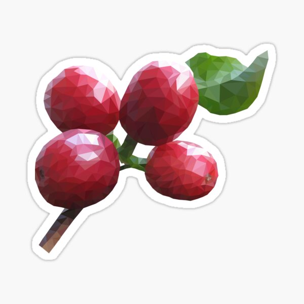 "Arabica berry" Sticker for Sale by Olga54 | Redbubble