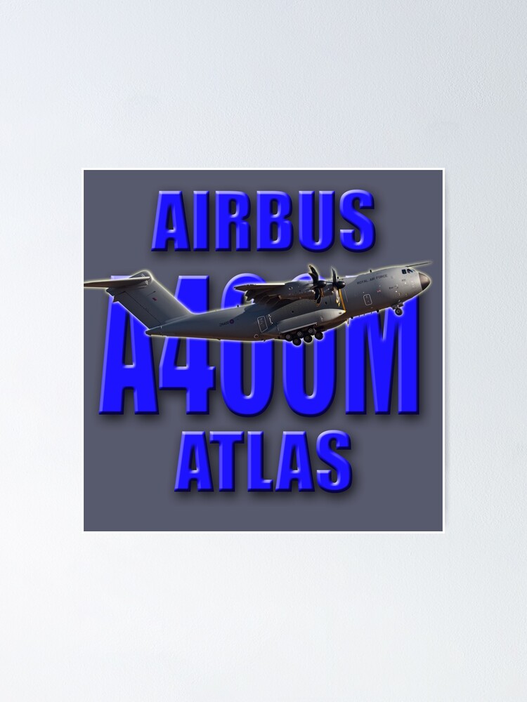 "Airbus A400M Atlas" Poster by dudutbrito | Redbubble