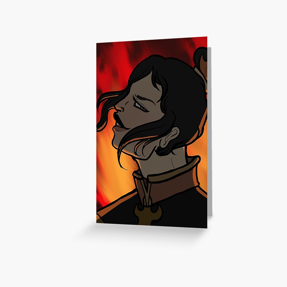 "Princess Azula from Avatar: The Last Airbender" Greeting Card for Sale ...