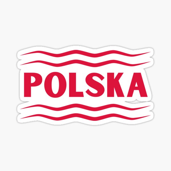 "Authentic Poland" Sticker by FedSherDesign | Redbubble