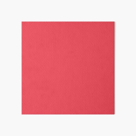 "Pantone Amaranth Red Solid Color" Art Board Print for Sale by ...