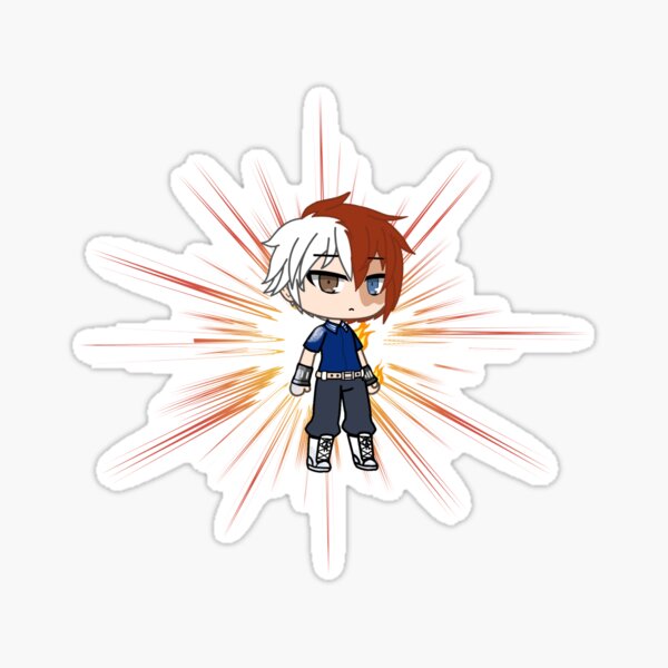 "Shoto Todoroki | My Hero Academia" Sticker for Sale by EzeGuitachi ...