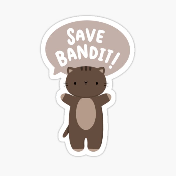 "The Office Save Bandit" Sticker for Sale by cutermelon | Redbubble