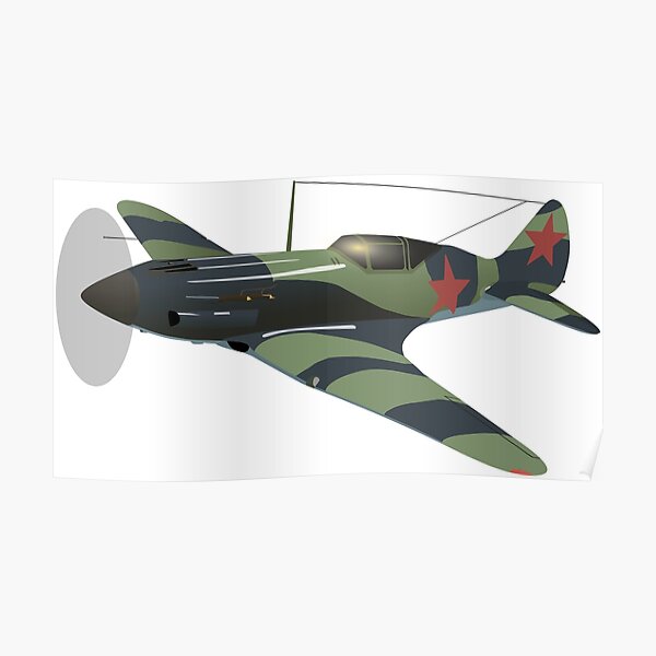 "MiG-3 Soviet WW2 Fighter" Poster by NorseTech | Redbubble