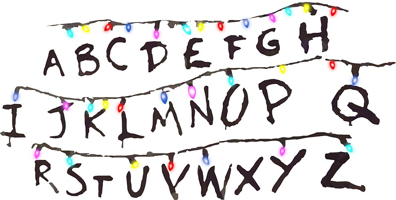 Stranger Things: Pegatinas | Redbubble