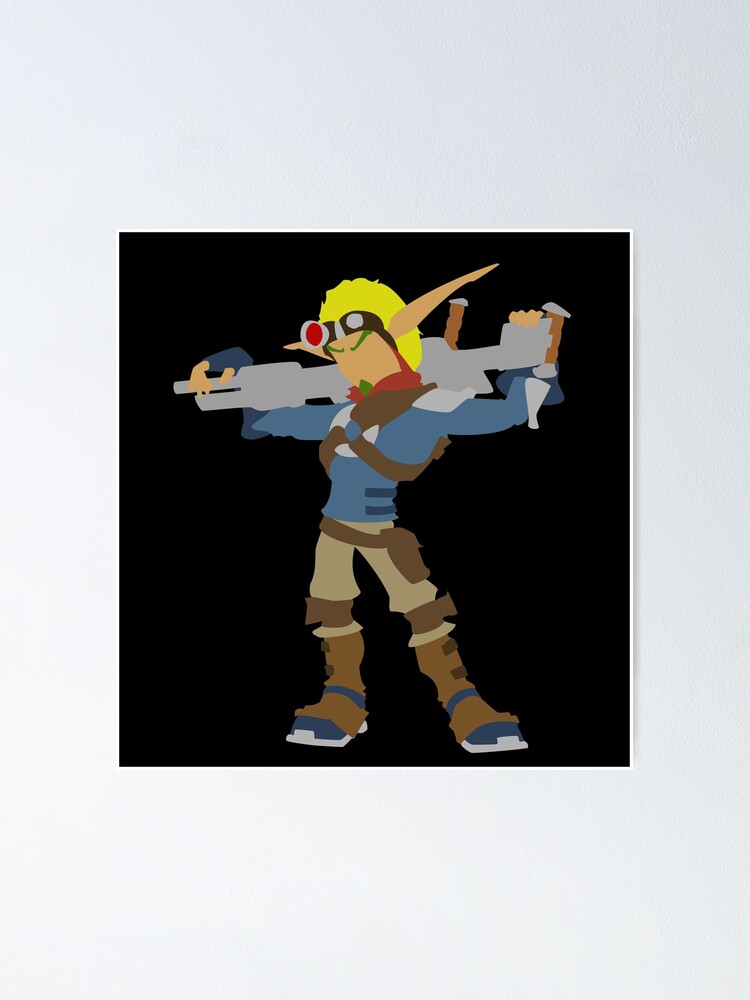 "Jak 2 Renegade-Jak" Poster by TheRedPencil | Redbubble
