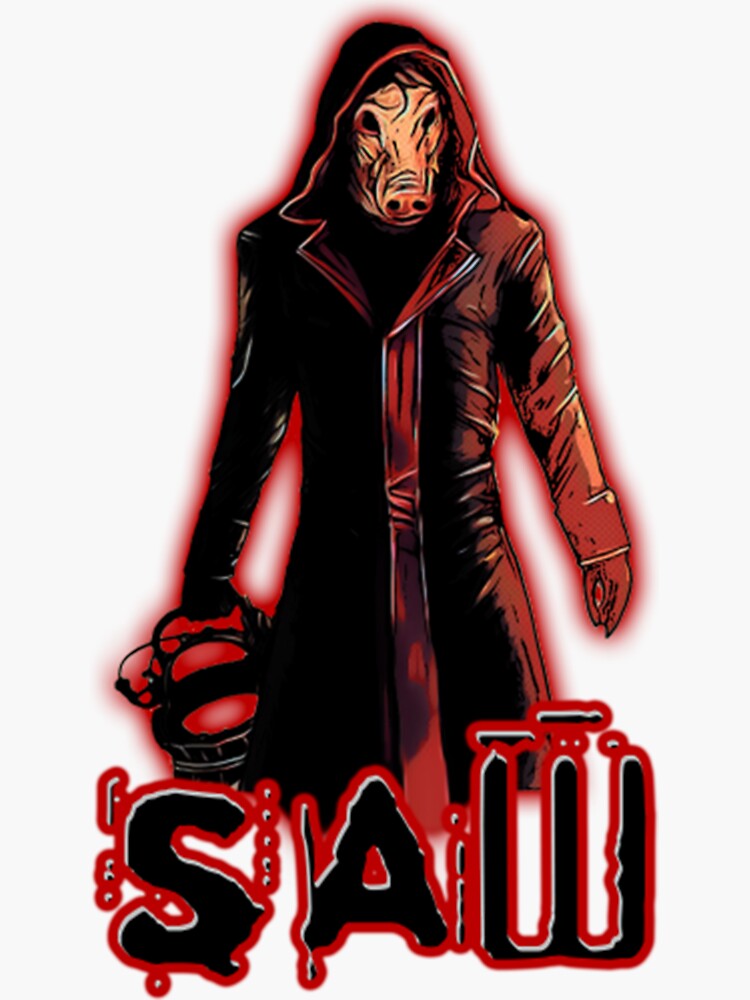 "Saw Movie " Sticker by ScreamPrintSto | Redbubble