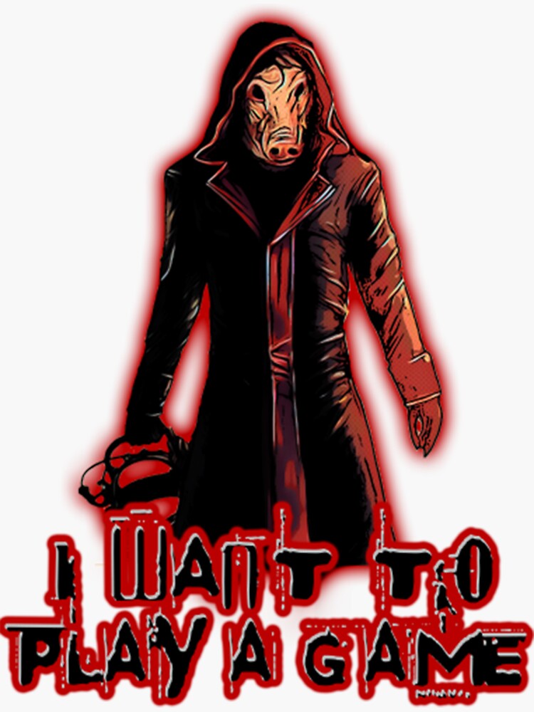 "Saw movie" Sticker for Sale by ScreamPrintSto | Redbubble