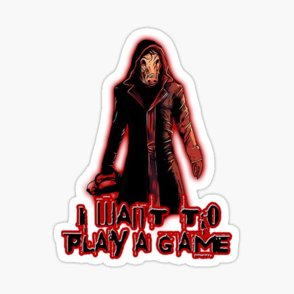 "Saw movie" Sticker for Sale by ScreamPrintSto | Redbubble