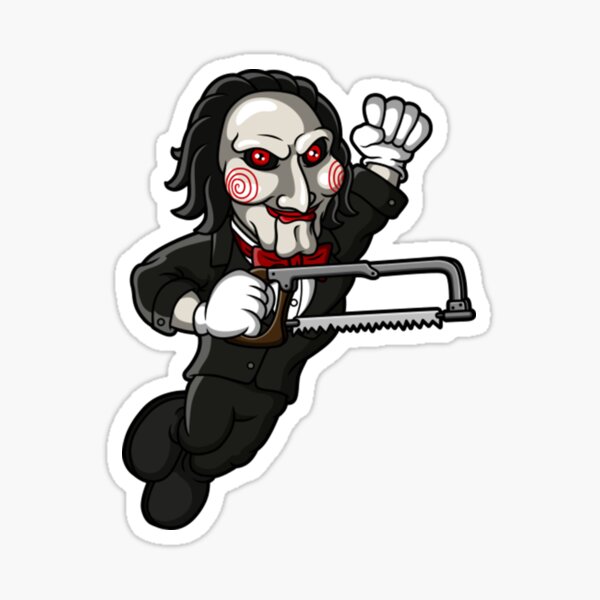 "Saw " Sticker for Sale by ScreamPrintSto | Redbubble