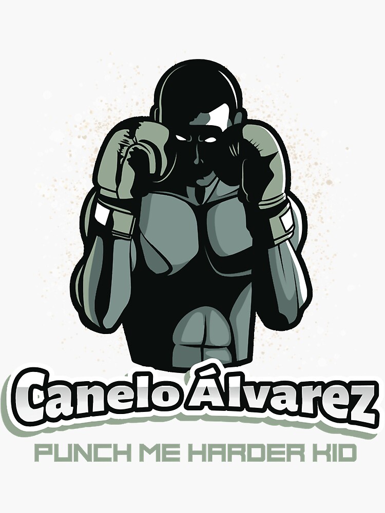 "Canelo-Alvarez" Sticker by pelicanbro | Redbubble