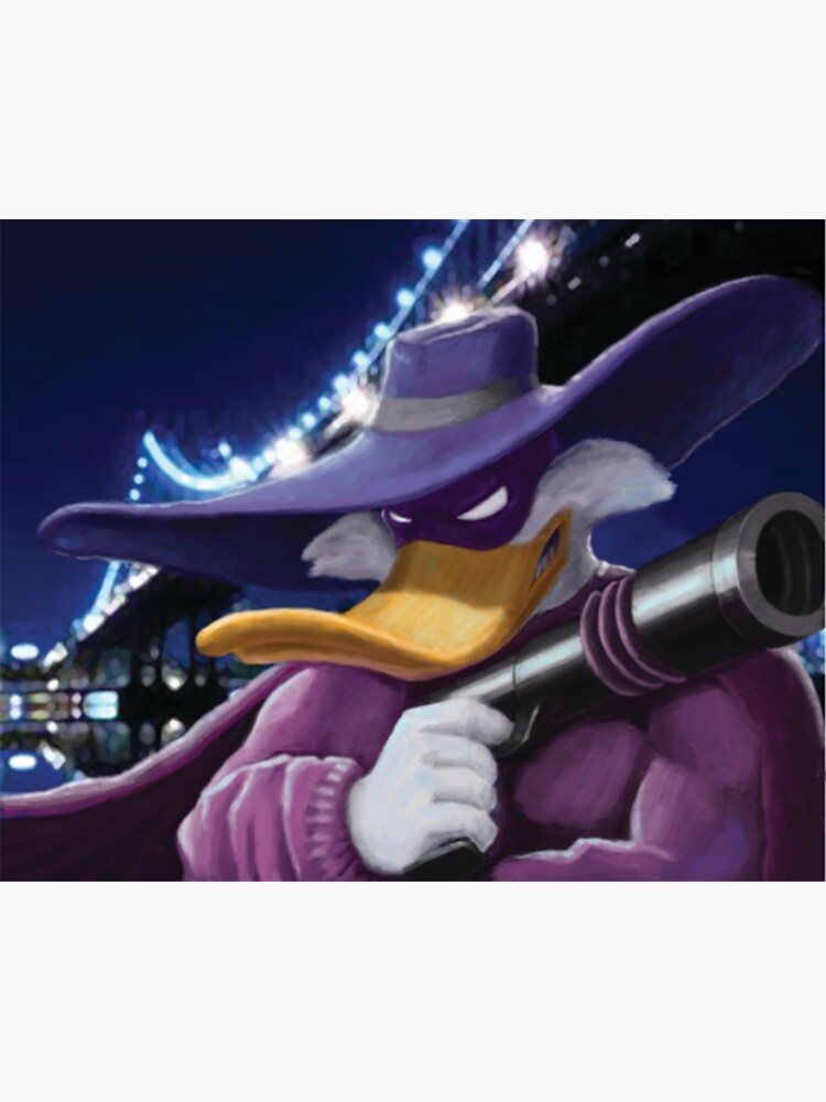 "Darkwing Duck " Sticker by CatBiteCreation | Redbubble