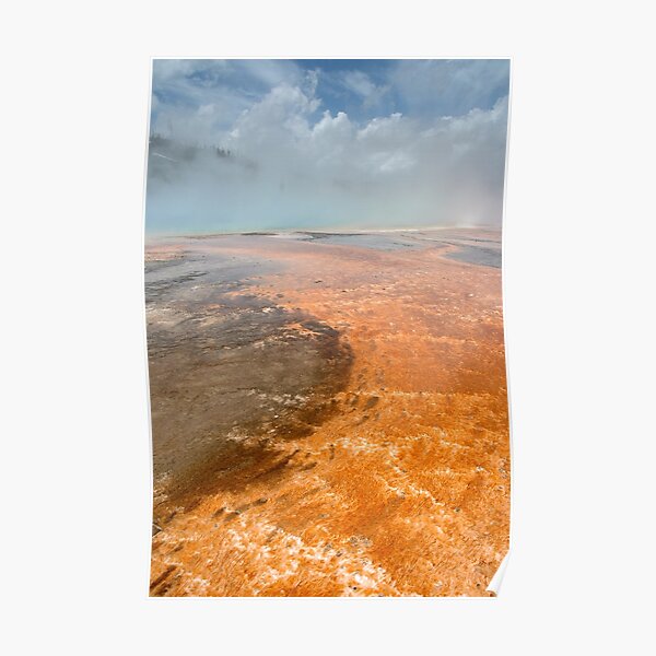 "Yellowstone National Park rusty water" Poster for Sale by signstudios ...