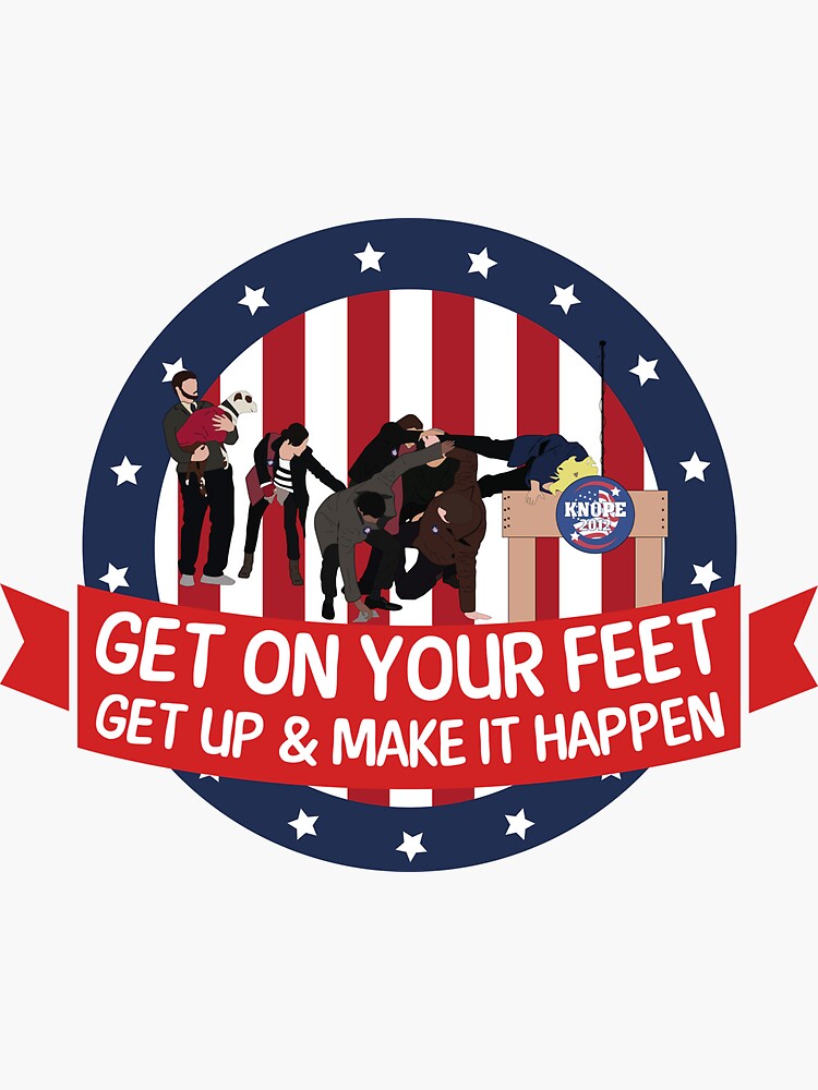 "Knope 2012 Campaign" Sticker for Sale by altrees | Redbubble